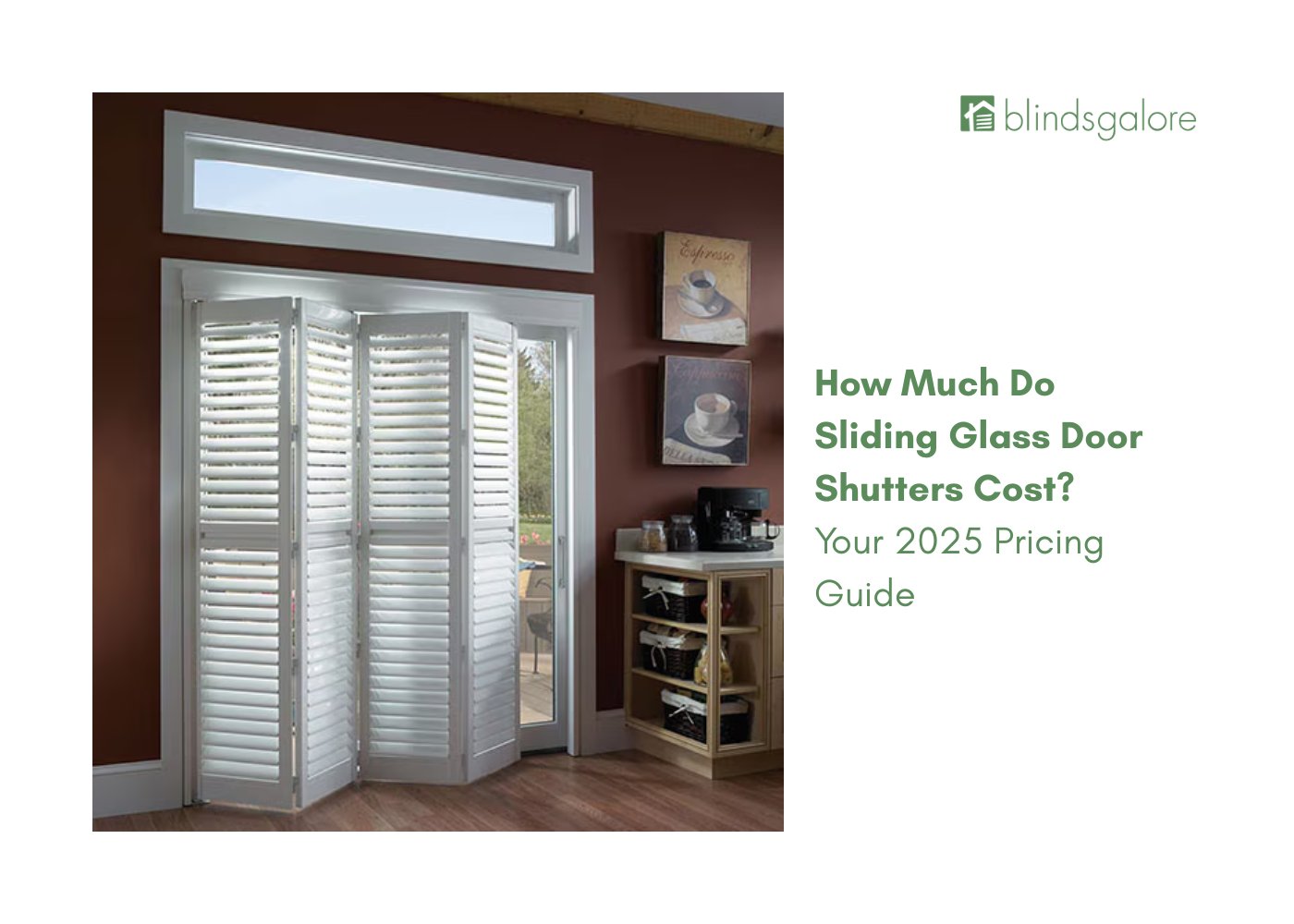 How Much Do Sliding Glass Door Shutters Cost?