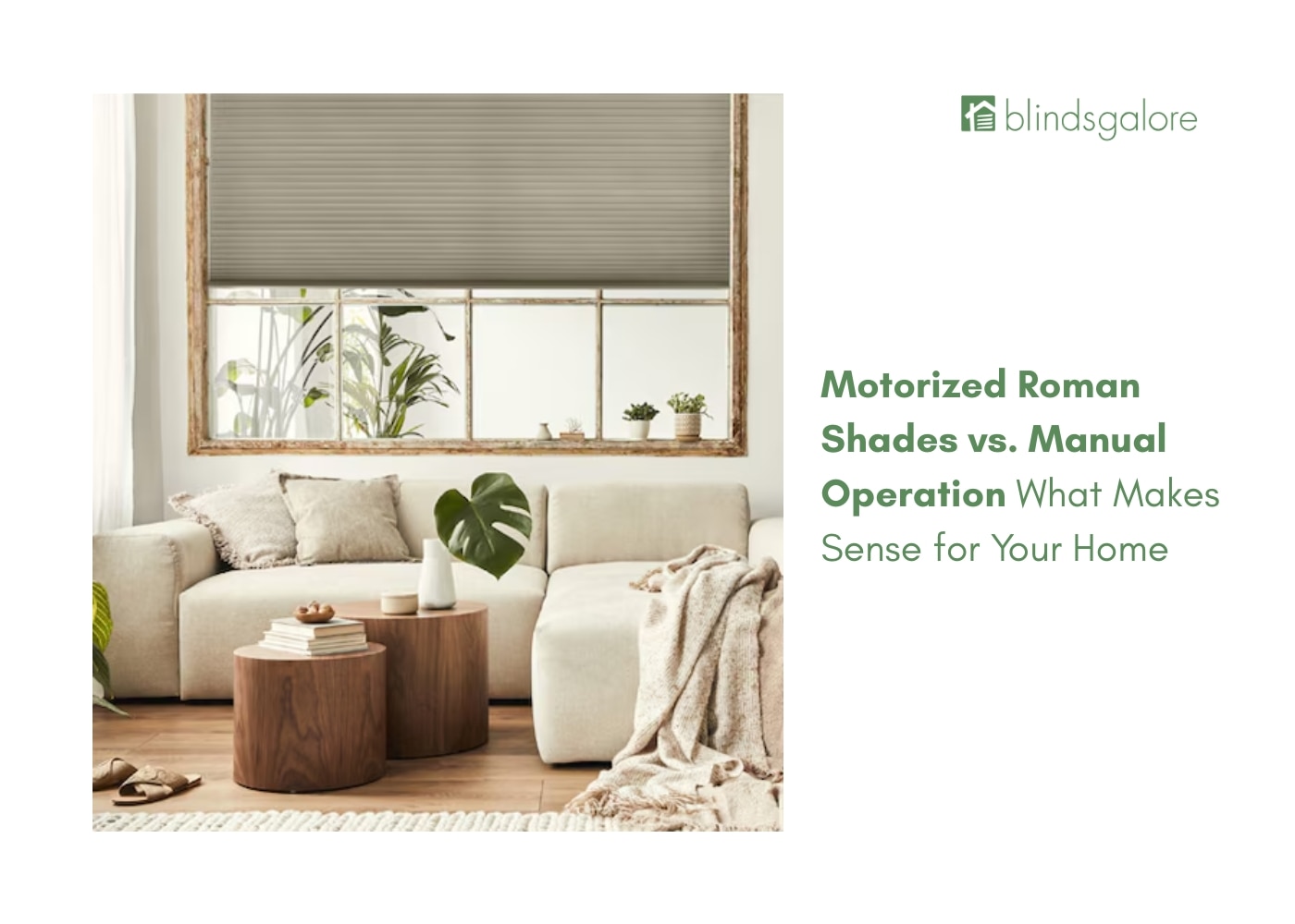 Motorized vs Manual Roman Shades: Real Cost & Convenience Analysis