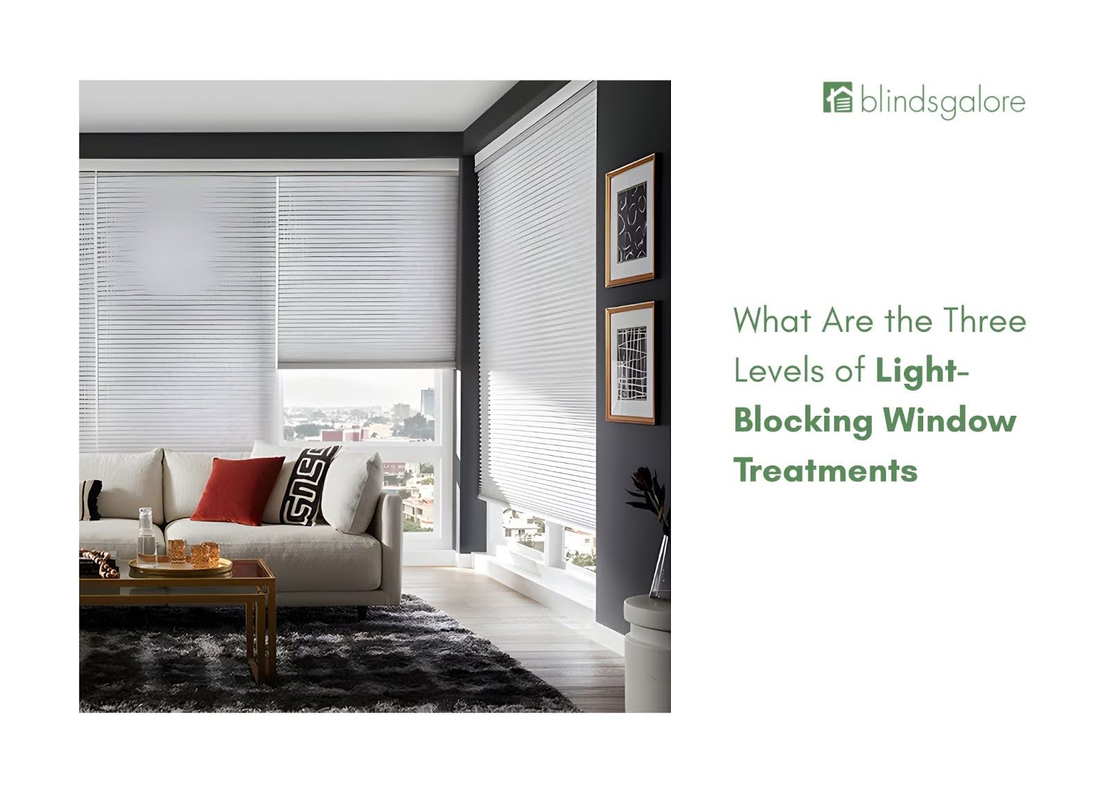 3 Levels of Light-Blocking Window Treatments Explained