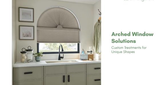 Custom Arched Window Treatments | Blindsgalore